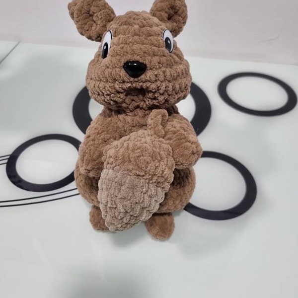 Crochet Pattern Squirrel / Crochet PATTERN Plush Toy / Amigurumi Stuff ...