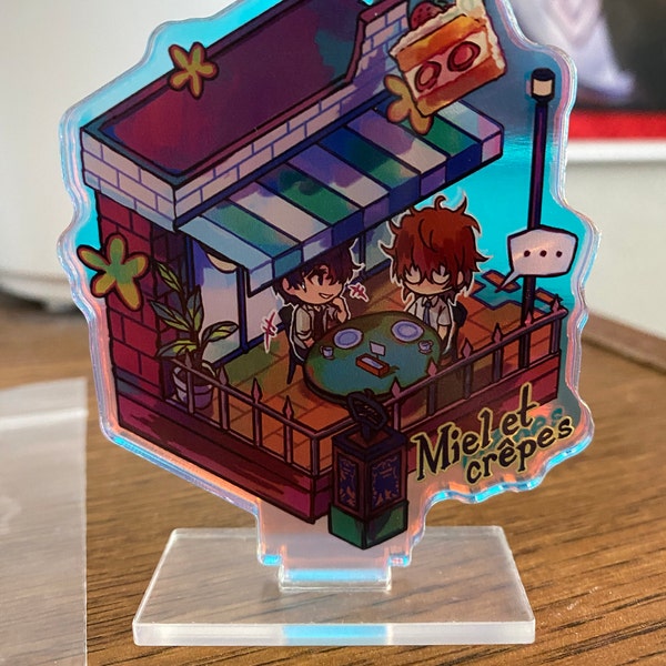 P5 Isometric Akechi & Joker Hangouts Acrylic Keychain Standees - Etsy