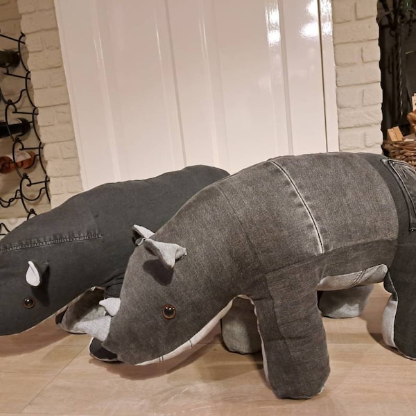 Rhino Sewing Pattern in 3 Sizes With Tutorial. - Etsy