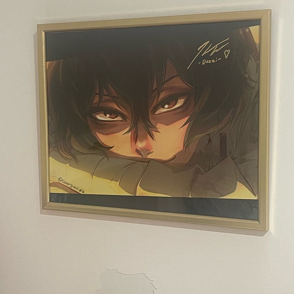 Osamu Dazai Print: Bungo Stray Dogs Fanart Illustration - Etsy