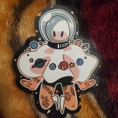 Cute Space Ghost Sticker Set V5// 4in Waterproof/weatherproof - Etsy UK