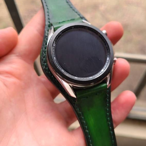 Custom Leather Watch Band, Leather Watch Strap, Genuine Leather Strap ...