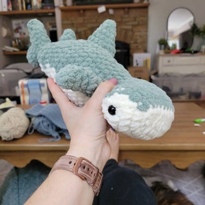 Hamilton the Great Hammerhead Shark Amigurumi Pattern Crochet - Etsy
