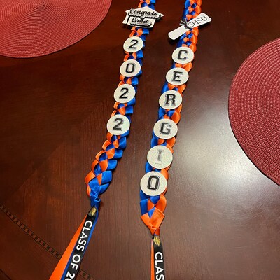 Lei Double, Graduation, Personalize Lei Double, College, University ...