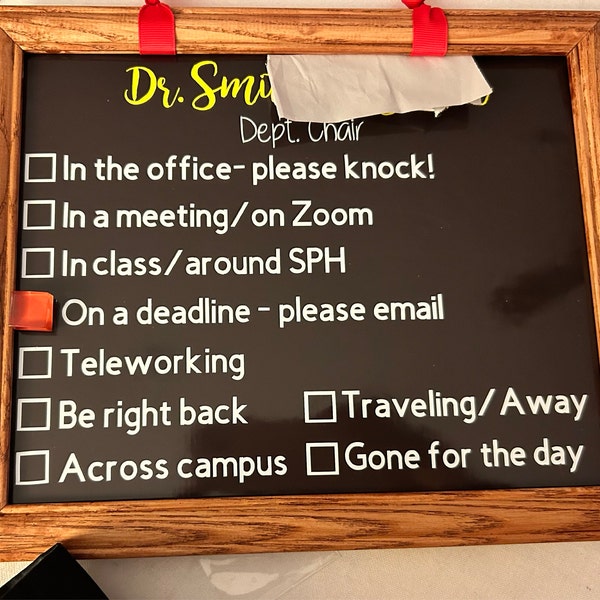 Office Door Sign,stepped Out Sign,we Will Be Back,office Closed Sign ...