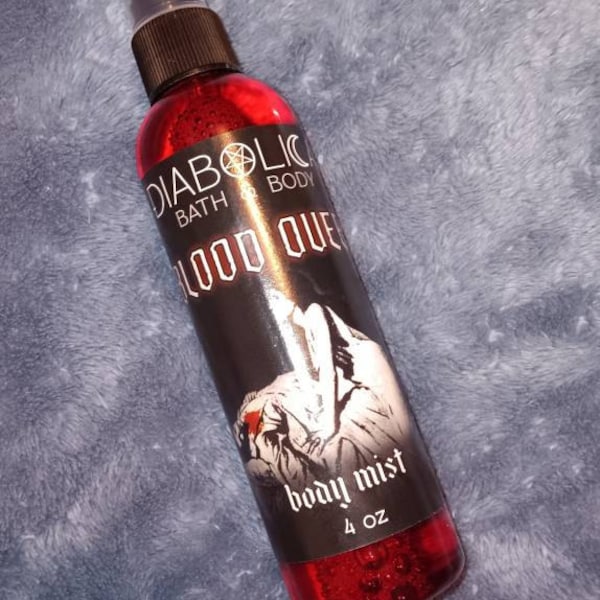 Blood Queen - Body Mist - Etsy