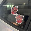 Okinawa Shisa Dog Stickers *2 PACK* | Okinawa Japan Sticker | Japan ...