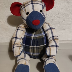 Simple Memory Bear Pattern 18 Easy Bear Pattern Memorial Bear Sewing ...