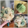 Dark Green and Gold Boutonniere, Emerald Dahlia Buttonhole, Groom and ...