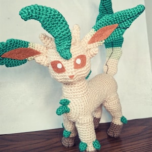 Leafeon Crochet Pattern PDF File - Etsy