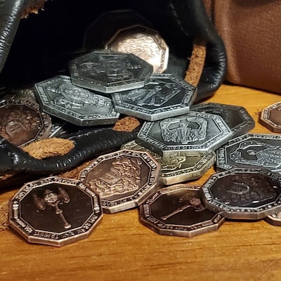 Fantasy Coins Dwarven Silver - Etsy