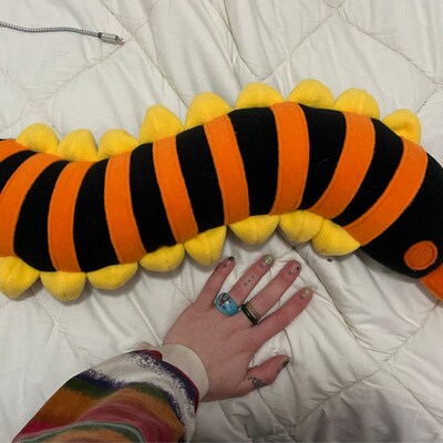 Rainbow Centipede Plush Centipede Toy Plush Bug Plush - Etsy