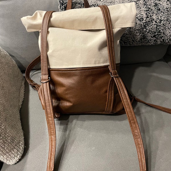 Swoon Patterns: Atlas Rucksack - PDF Rolltop Backpack Mens Sewing ...