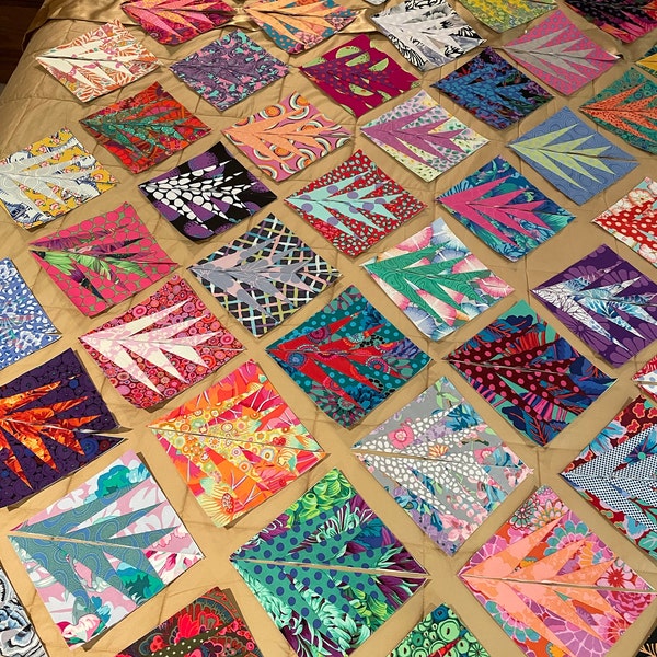 Peppermint Collage Quilt Pattern - Laura Heine - Fiberworks - LHFW 9055 ...