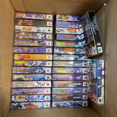 Mini Nintendo 64 Protector Boxes / Cases - Etsy