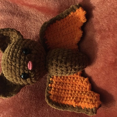 PATTERN: Plush Binx the Bat Pattern Amigurumi Chunky Bat Pattern Super ...