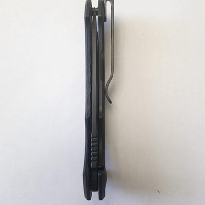 Matte Black Titanium Deep Carry Pocket Clip for Microtech LUDT 135-1 ...