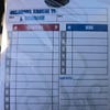 Custom Lineup Cards Baseball or Softball - 4 Part Carbonless - Etsy