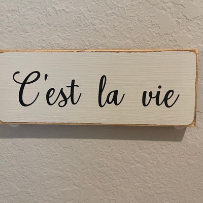 The Loo Plaque Home Office Decor Wood Sign French Country - Etsy