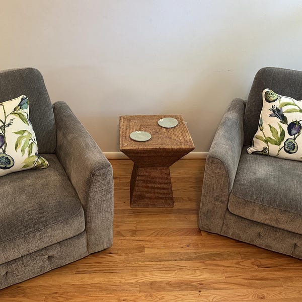 Light Pink Rope Coasters With Gold Heart Tag, Candle Mat, Extra Large ...