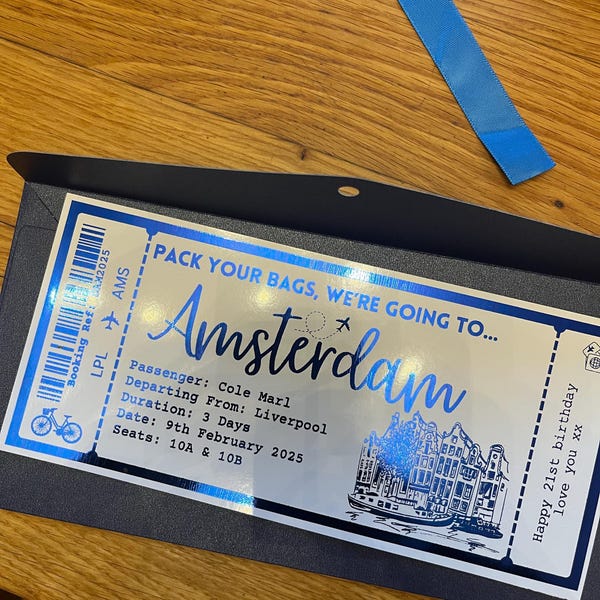 Holiday Golden Ticket Scratch Card Reveal Boarding Pass Destination ...