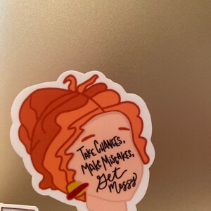 Ms. Frizzle Sticker the Magic School Bus Sticker Teacher - Etsy