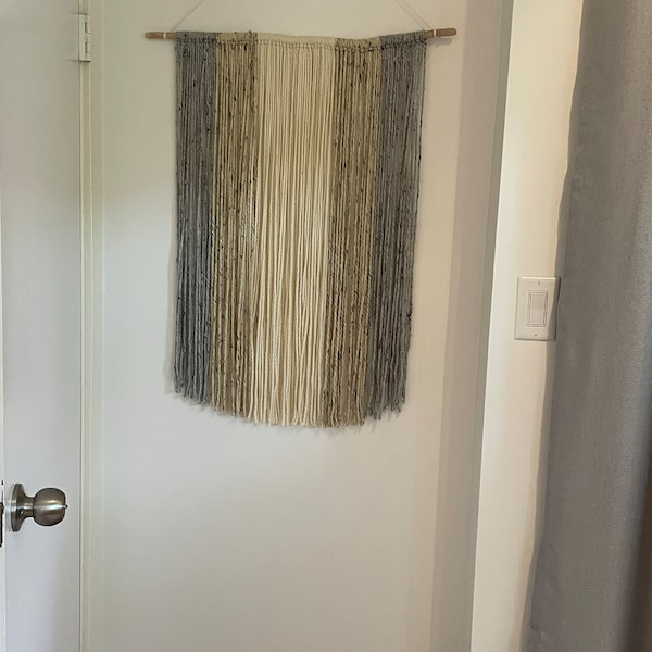 Extra Large Neutral Wall Hanging / Tapestry - Etsy