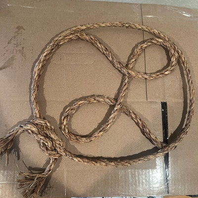 Western Rope Letter Sign: Initial Lasso, Western Decor, Rustic Letter ...