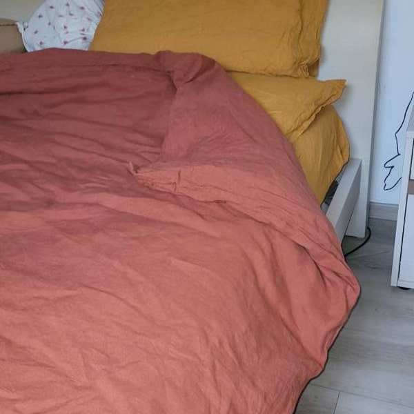 Washed Linen Summer Scarf. Softened Linen Scarves in 27 Colours. Hand ...