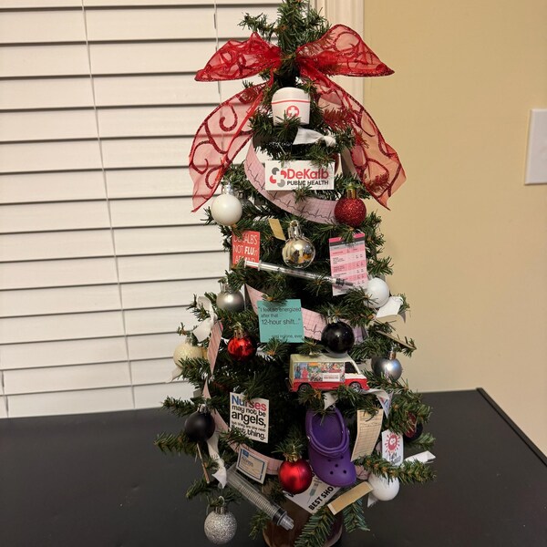 OB/GYN / Obstetrician / Obstetrics Themed 18" Christmas Tree - Etsy
