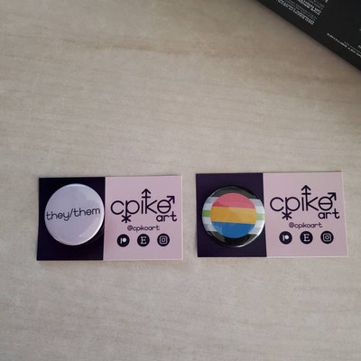 Custom Pride Flag Button LGBTQ Pride - Etsy