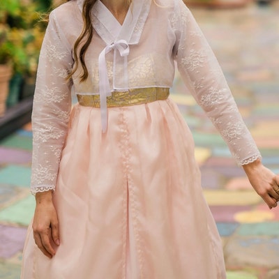 Golden Roses Hanbok Fabric by the Yard Korean Silk Made in Korea 14 ...