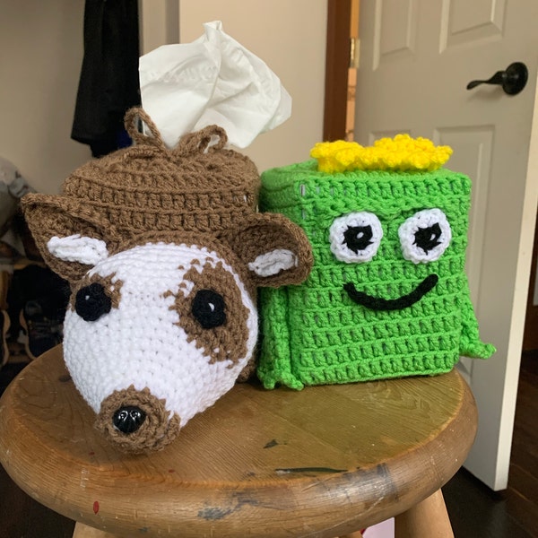 Crocheted Poop Emoji Toilet Paper Roll Cover - Adorable Handmade Animal ...