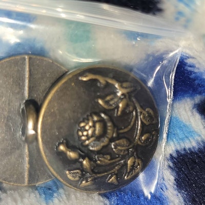 Large Wood Buttons Beautiful Swirls Decorative Domed Border - Etsy