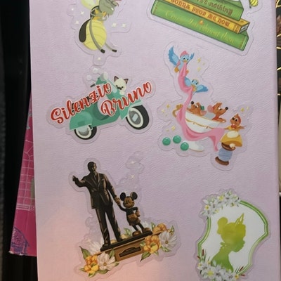 Beasts Castle Terrarium Transparent Sticker/ Beauty and the Beast Belle ...