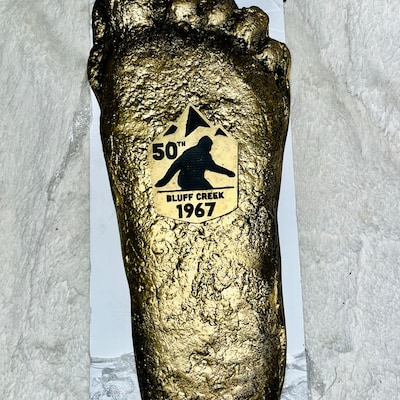 Bigfoot Footprint Cast: 1967 Patterson Gimlin Film Site at Bluff Creek ...