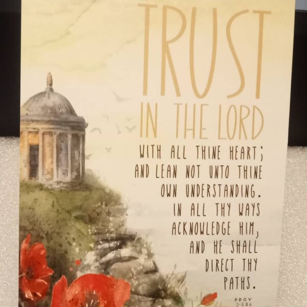 1 Birthday Card for Man Tractor Farmer Painting - Art Bible Scripture ...