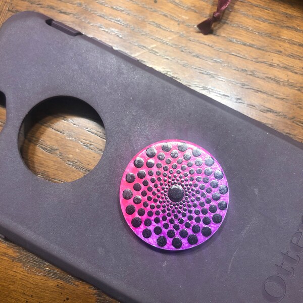 The Annabeth Original Painted Mandala - Etsy