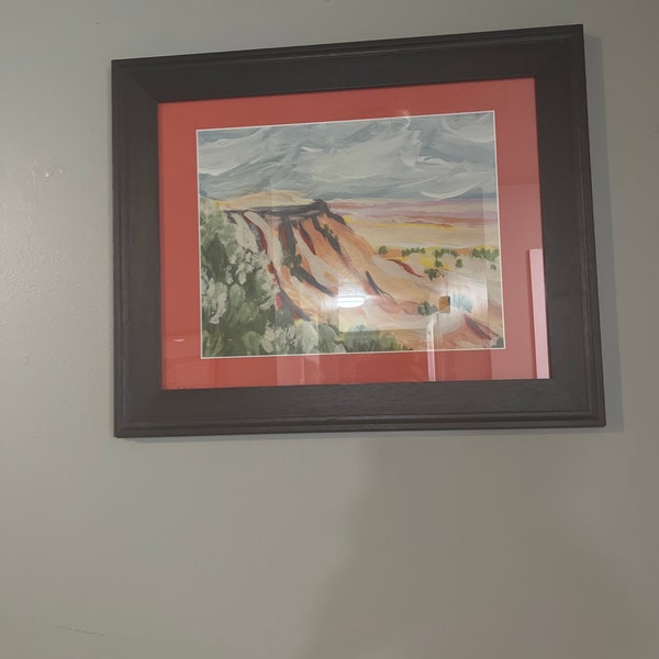 Colorado Mountains Abstract Landscape Print - Etsy