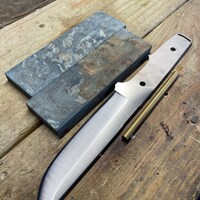 N690 Kochmesser Rohling, Hidden Tang Japanische Klinge, Gyuto Santoku ...