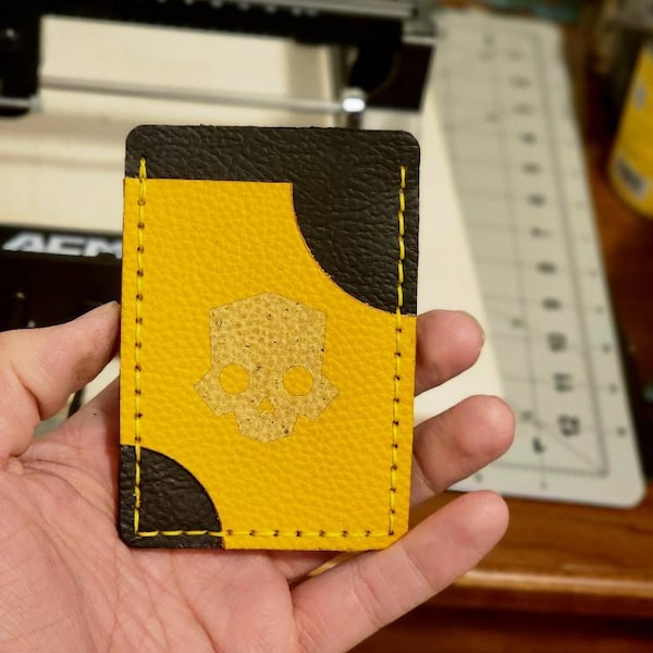 Handmade Leather Card Holder Pattern - Etsy