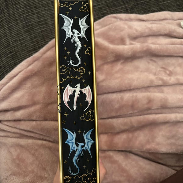 From Blood and Ash Hand Painted Edges- Hardback Edition! Made to Order ...