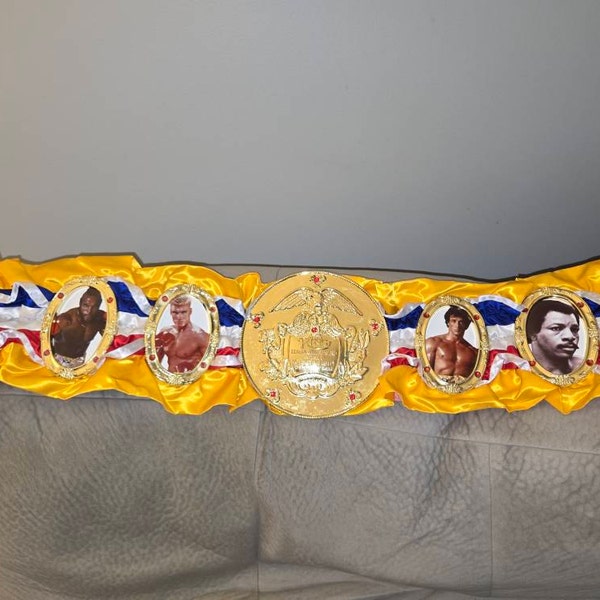 WBC, Ibf, Ibo, WBO, WBA Set of All Boxing Championship Title Belts ...