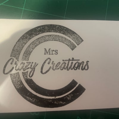 Custom Logo Stamp Personalised Business Clear Rubber Stamp - Etsy UK