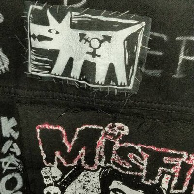 Trans Werewolf Patch Sew or Glue on Back Patch 9x7 Inches - Etsy