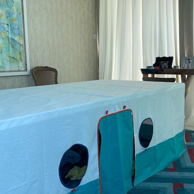 Tablecloth Play House, Table Playhouse, Table Tent, Play Tent, Outdoor ...