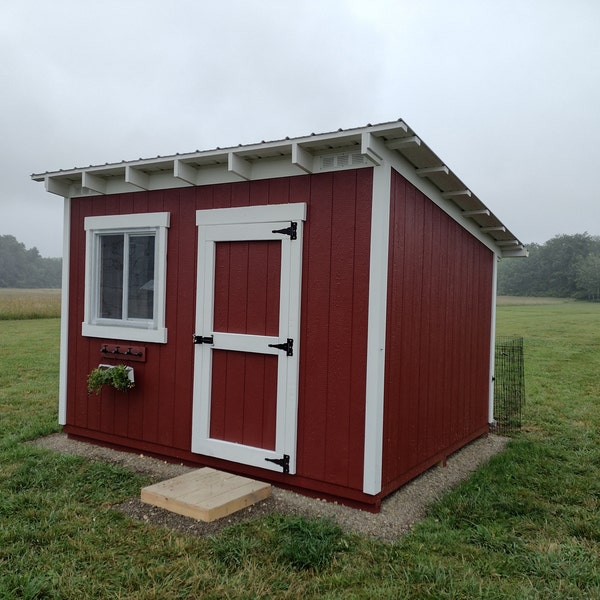 20' X 20' Lean Cottage Architectural Plans - Custom 400SF Tiny House ...