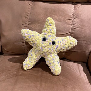 No Sew Starfish Crochet Pattern - Etsy