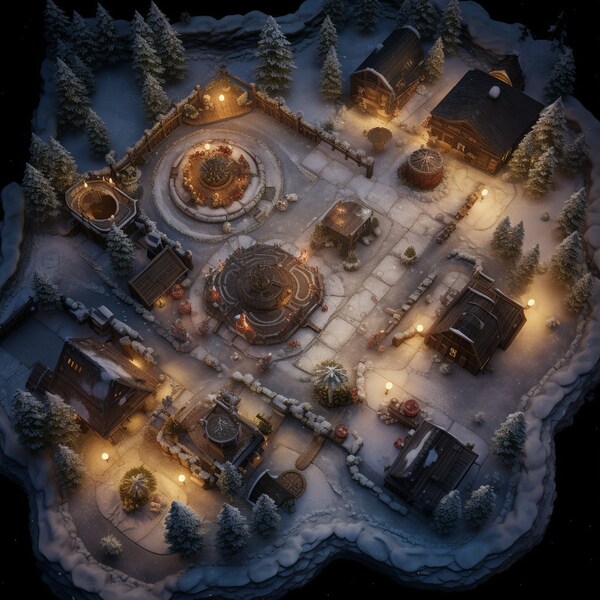 The Adventurer 40 Map Pack of Dungeons and Dragons Battle Maps With ...