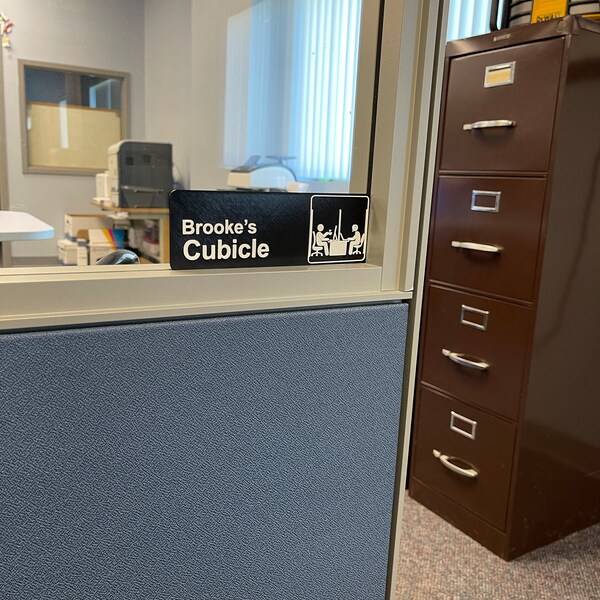 3D Printed 'the Office' Style Room Signs: Customizable - Etsy